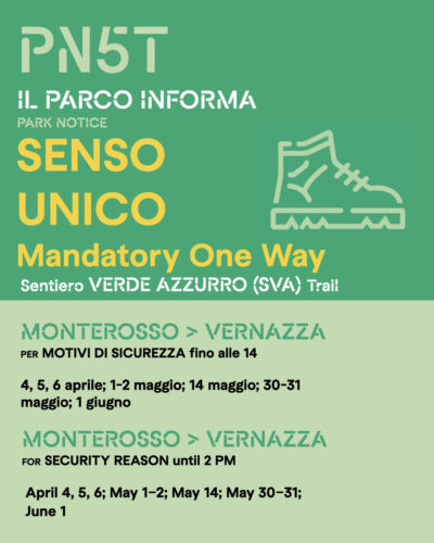 Cinque Terre Blue Green Trail » Cinque Terre Consorzio Turistico